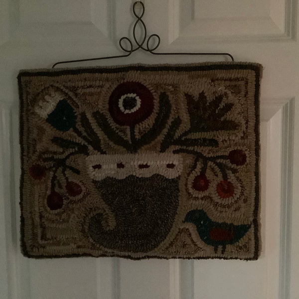 Hand Hooked Wool Rug - Etsy
