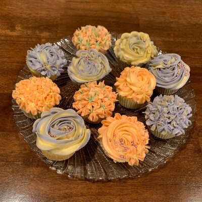 12 Cupcake Bouquet Structure Guide, Instant Download, Printable ...