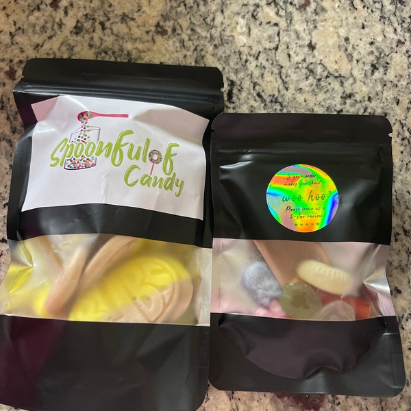 Custom Mix Gummy Candy Gift Box: UK Sweet Treat - Etsy