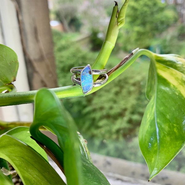 1ct Australian Opal- Grey Opal- Natural Solid Opal- Lightning Ridge ...