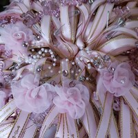 Cross Funeral Personalized Ribbon Pins/capias/customized - Etsy