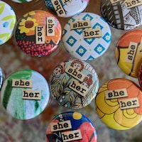 Genderqueer Pride Flag Button, Gender Queer Button, Genderqueer Pins ...
