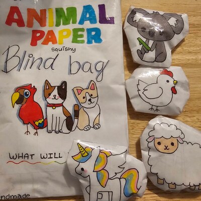 Handmade Paper Squishies - Etsy