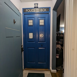 Police Box Light for Top Door 3d Printed - Etsy