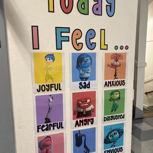 Inside Out Days of the Week | Days of the Week Class Posters | Inside ...