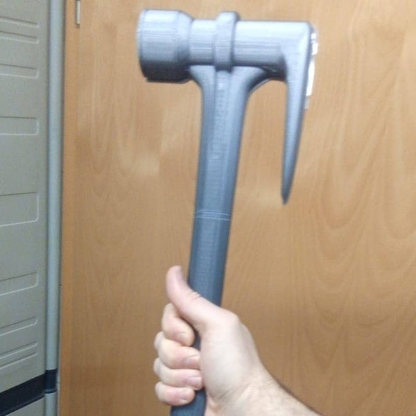 Hammer Inspired by the Armorer Blacksmith (from the Mandalorian) Prop ...