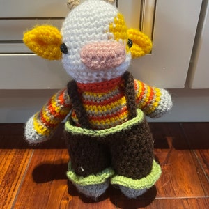 Sunflower Cow Crochet Pattern - Etsy