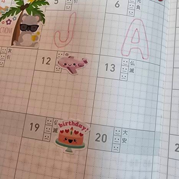 42 Cute Appointment/calendar/schedule Planner Stickers - Etsy