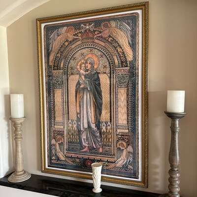 Unique Christmas Card Painted by Benedictine Monks - Etsy