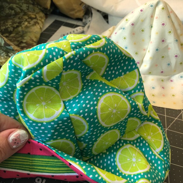 SEWING PATTERN - Kids Reversible Sun Hat Pdf Sewing Pattern Download ...