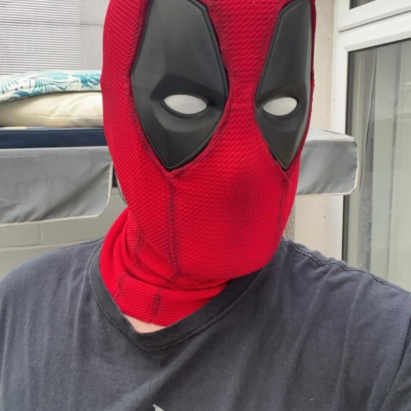 Deadpool Mask Sewing Pattern for Superhero Cosplay - Etsy