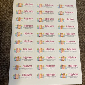 Kids Farm Address Labels Girls Address Labels Farm Return - Etsy