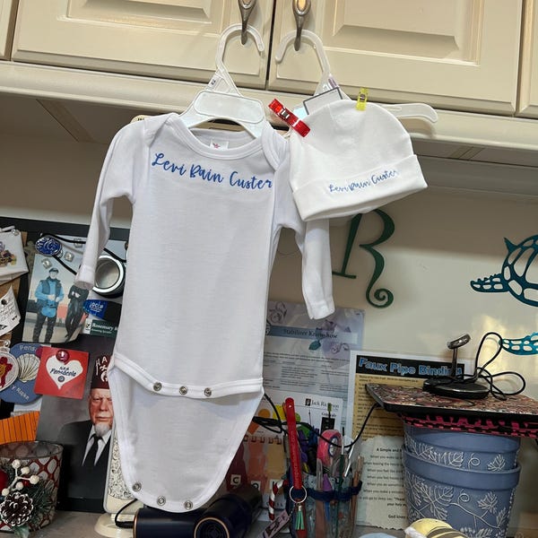 Baby Blue Script Font BX Cursive Machine Embroidery Font | Handwritten ...