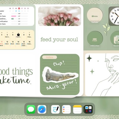 Aesthetic IOS 17 Theme Kit, iPad Wallpaper, iPhone Icons, Widgets ...