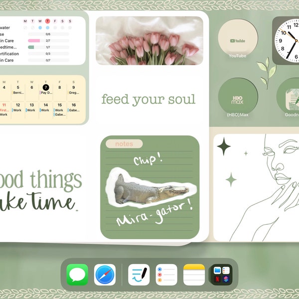 Aesthetic IOS 18 Theme Kit | iPhone Icons | Cute Widgets | iPhone ...