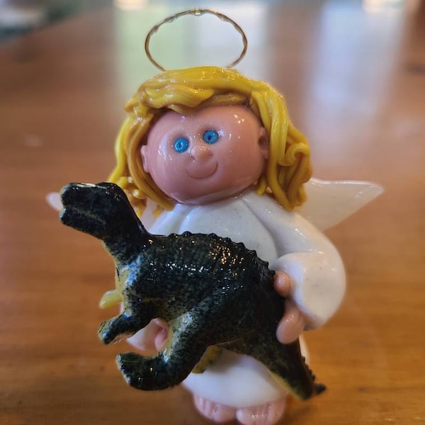 PERSONALIZED, CUSTOM, Clay Angel, Hair Stylist Angel, Hair Dresser ...