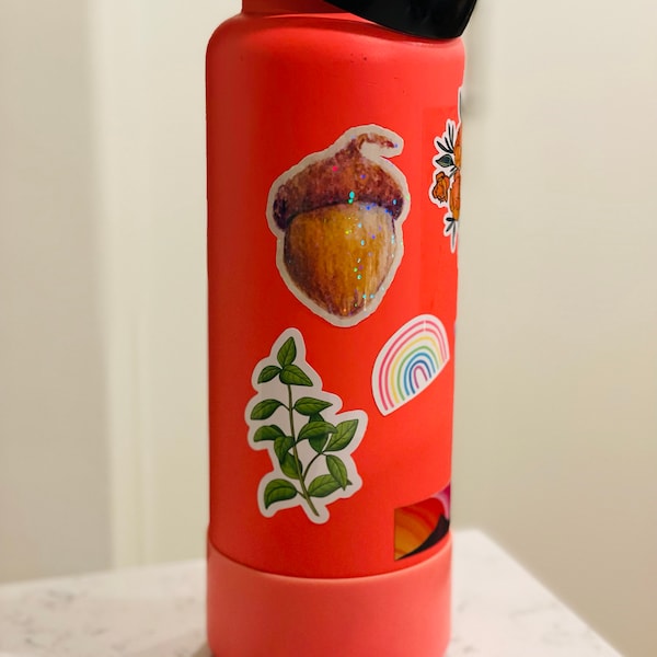 Acorn Sticker, Fall Sticker, Waterproof Sticker, Water Bottle Sticker ...