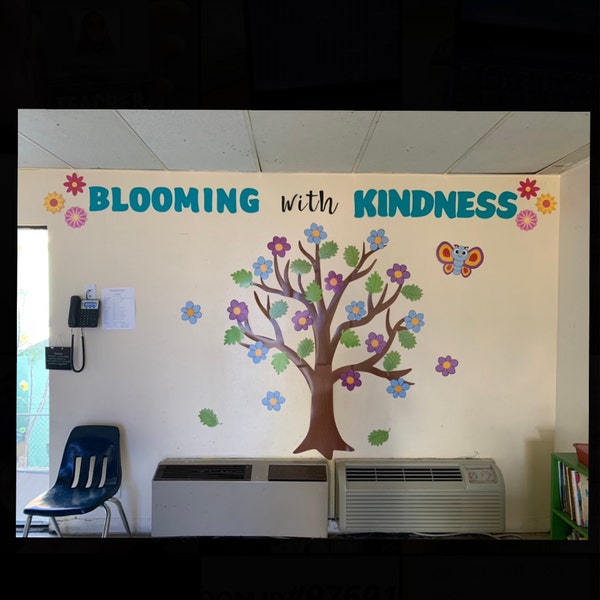 Teachers School Bulletin Board Cutouts | Spring Bulletin Board DIY Set ...