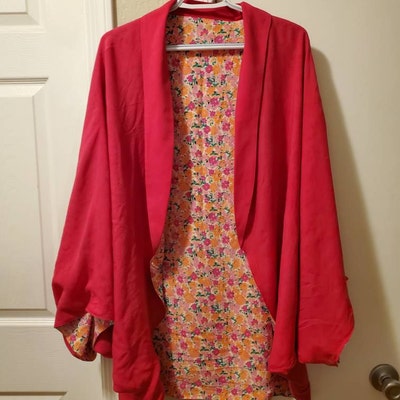 Cocoon Jacket PATTERN Digital Pdf Video Tutorial Draped - Etsy