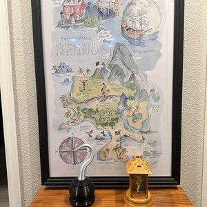 Nutcracker Watercolor Map Art Print - Etsy