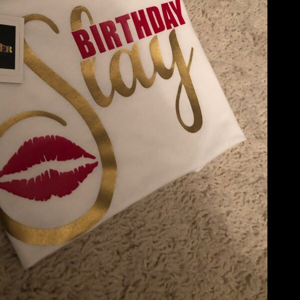 Birthday Slay Lips Svg Dxf Png Jpg Digital Cut File for Cutting ...