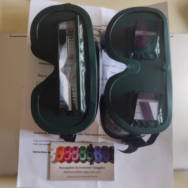 Perception (distortion) Goggles - Etsy