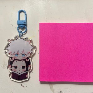 Satosugu Duo 2.5 Acrylic Charm / Keychain / Book / Kawaii / Anime ...