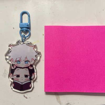 Satosugu Duo 2.5 Acrylic Charm / Keychain / Book / Kawaii / Anime ...