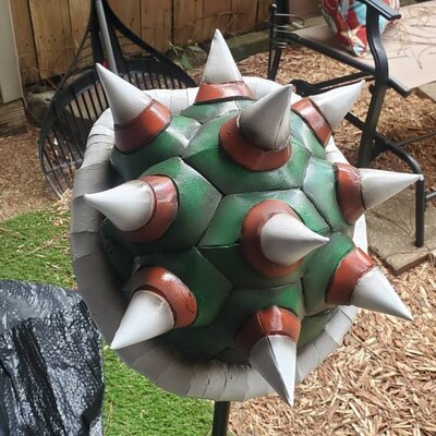 Bowser / Bowsette Shell Foam Template - Etsy