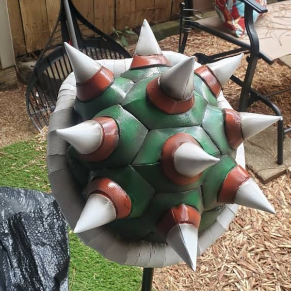 Bowser / Bowsette Shell Foam Template - Etsy