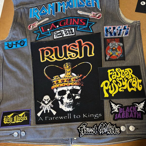 Vixen Handmade, Hand-painted Patch (more Info in Description!) - Etsy