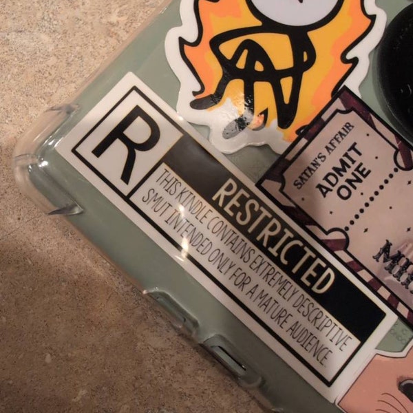 Hello, Lost in A Fictional World Sticker, Bookish Merch and Accessories ...