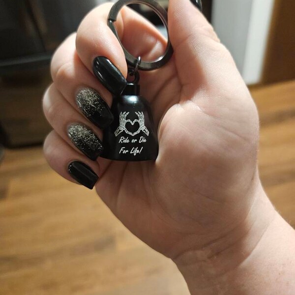 Biker Bell, Gremlin Bell,custom Wording, Motorcycle Biker Bell, Biker ...