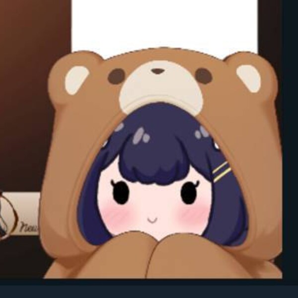 Premade PNG Tuber Chibi Cat Ears Png Tuber, Vtuber, Live Streaming, Stream, Twitch, Youtube, Obs ...