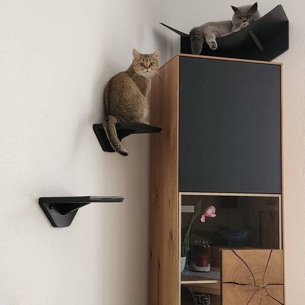 Cat Steps Set 3 Psc. Cat Walk Wall, Cat Steps, Cat Wall Furniture, Cat ...