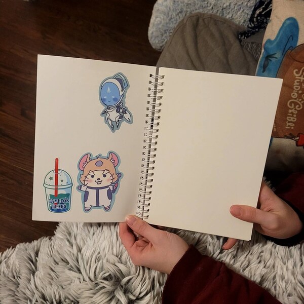 A5 Soot Spirits Reusable Sticker Book - Etsy