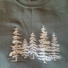 Forest Pine and Fir Trees Embroidery Design. Machine Embroidery Pattern ...