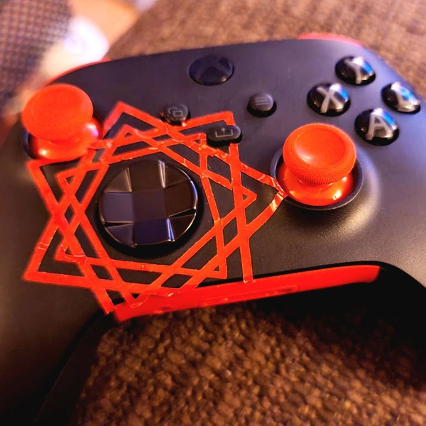 DOUBLE HEPTAGRAM Decal Vinyl Sticker //red: Matte, Metallic, or ...