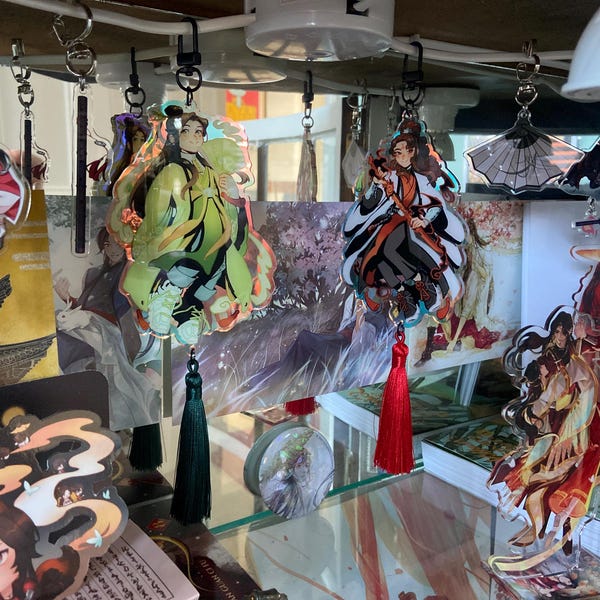 Bingqiu Bag Charms / Shrine Charm - Shen Qingqiu Luo Binghe Liu Qingge ...