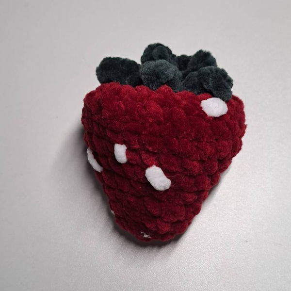 Strawberry Fidget Pop Crochet PATTERN - Etsy