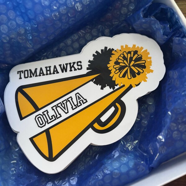 Personalized Volleyball Magnet for Locker or Sticker | Volleyball Team ...