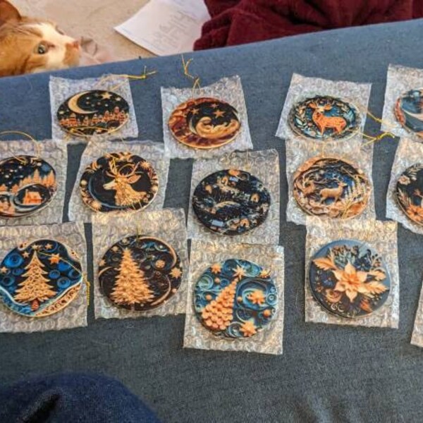 Umbrella Stained Glass Design, Colorful Fall Leaves, Autumn Rain ...