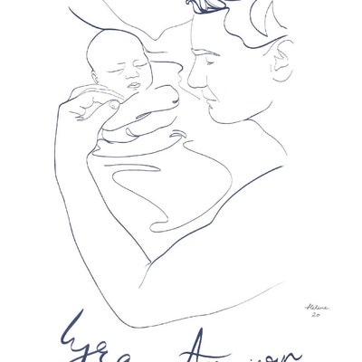 Boudica Line Art Print Boudicca Warrior Woman Queen of - Etsy UK