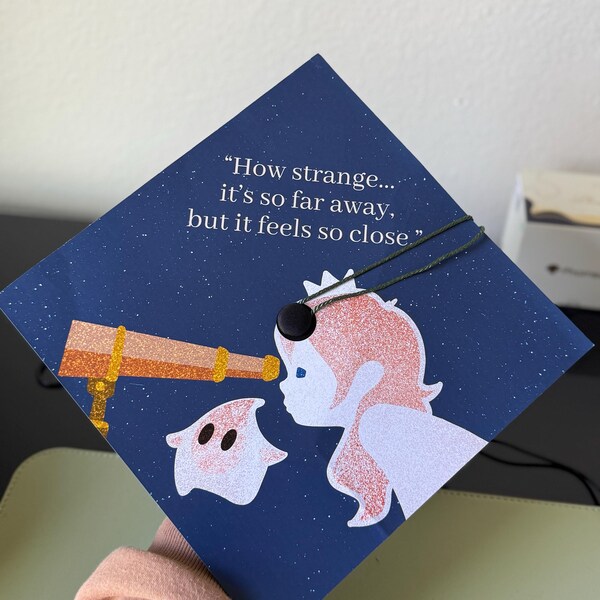 Custom Memorial Graduation Cap Topper, You Are Shining Down on Me From ...