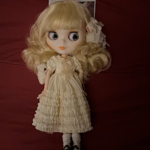Blythe Two Piece Set, Blythe Vintage Dress, Blythe Pink Dress, Neo ...