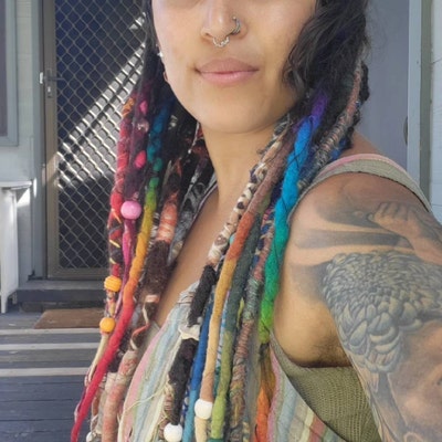 SE single Ended Sakura Dreads Dreads Pink Dreads Boho - Etsy