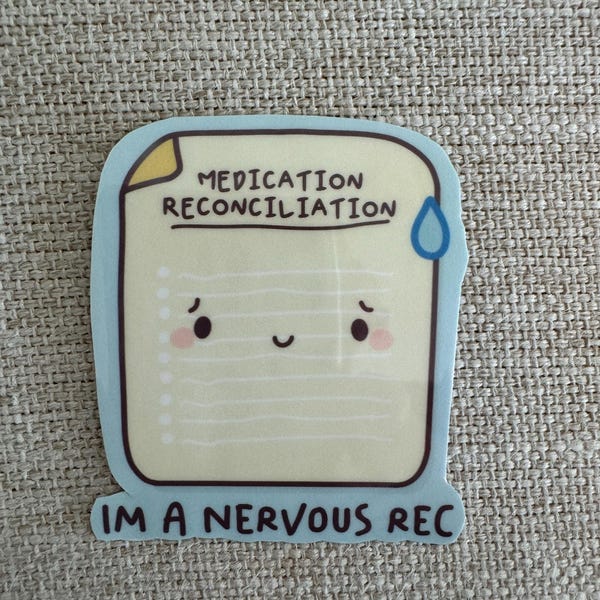 Pharmacy Propofol Vinyl Sticker - Die Cut Medical Pun Jokes Waterproof ...