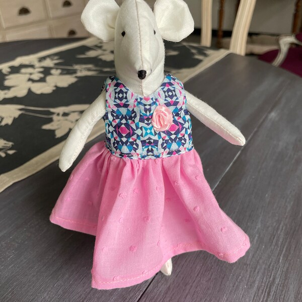 6 Mouse Pattern and Tutorial, Mouse With Clothes Pattern, Eco Toy ...