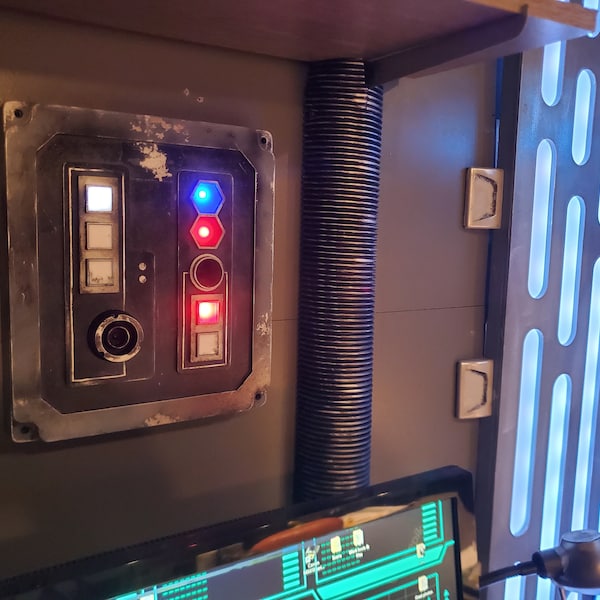 Star Wars Galaxy's Edge Wall Panel - Etsy