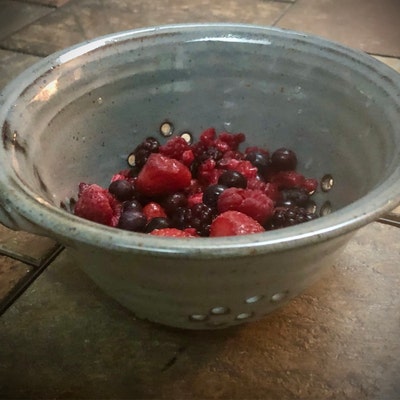 Functional Ceramic Colander - Etsy